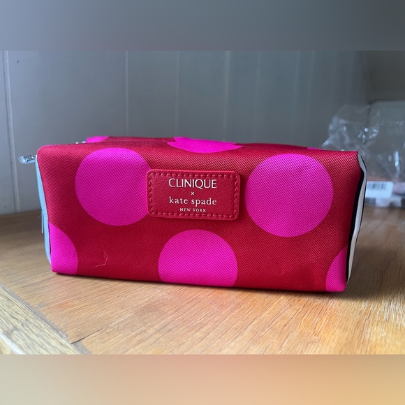 Clinique | Bags | Nwt Clinique X Kate Spade New York Cosmetics Makeup ...